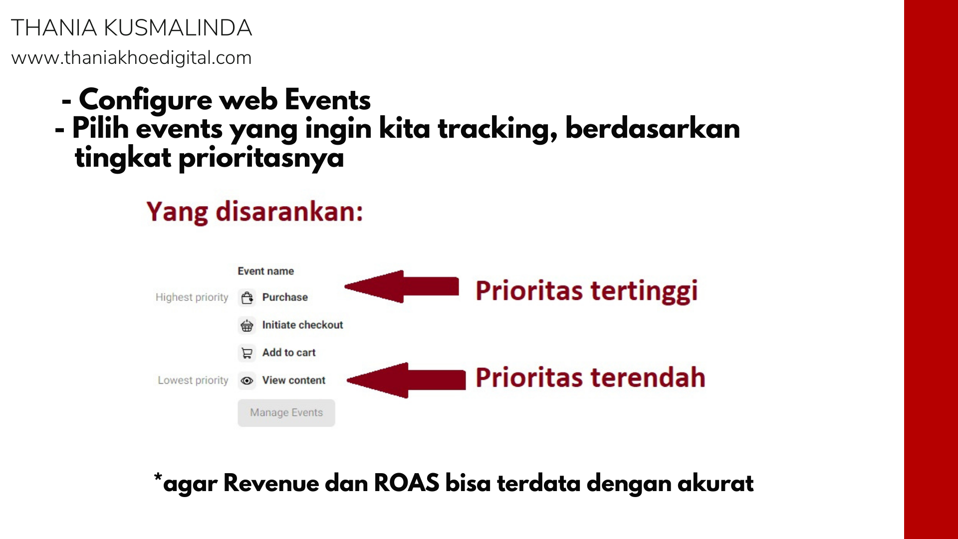 Cara Mengatur Setting AEM (Aggregated Event Measurement) Facebook Ads