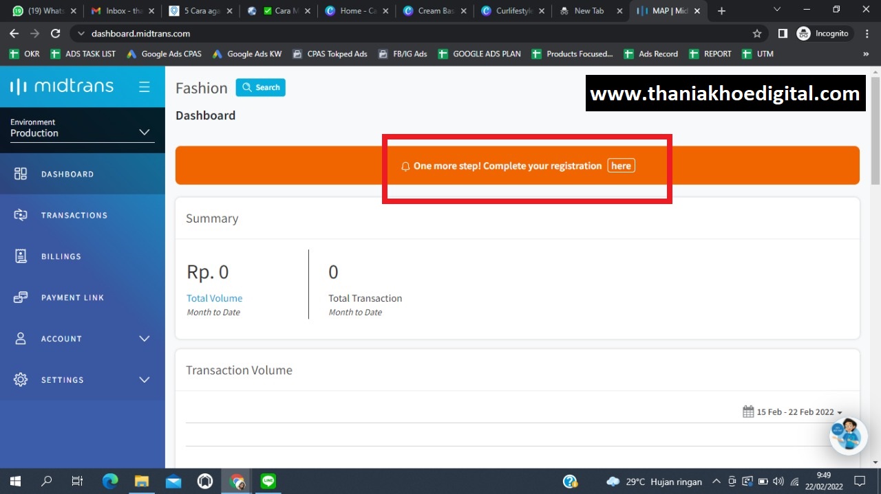 Begini Tutorial Cara Daftar & Membuat Akun Midtrans