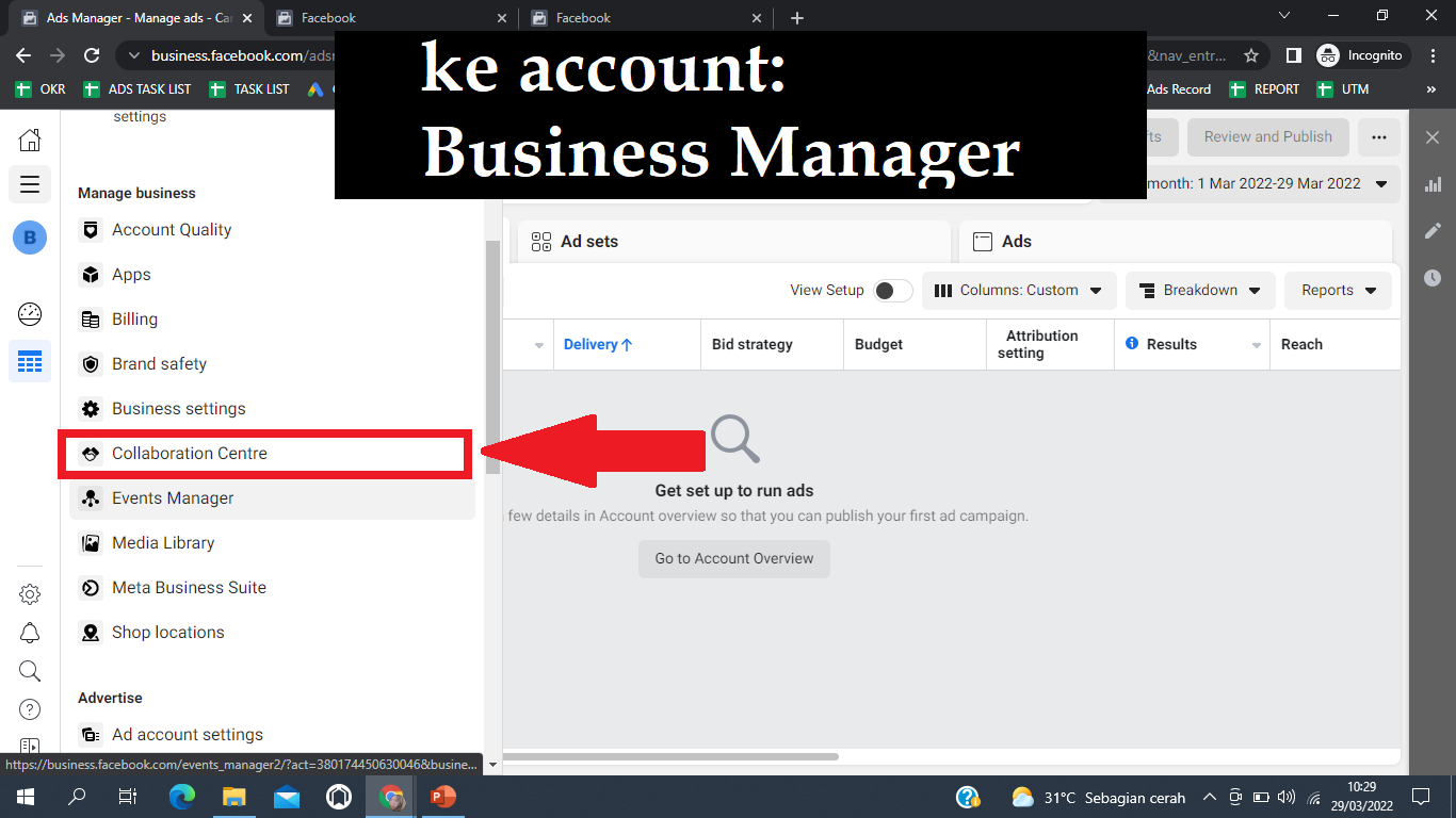 Cara Daftar & Aktivasi Facebook Ads CPAS Shopee
