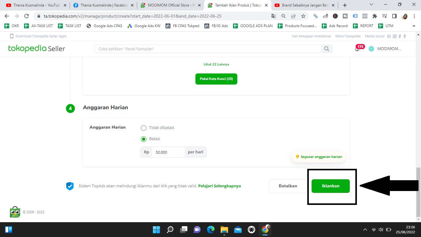 Cara Membuat Iklan Tokopedia (Iklan Produk, Toko, & Display)