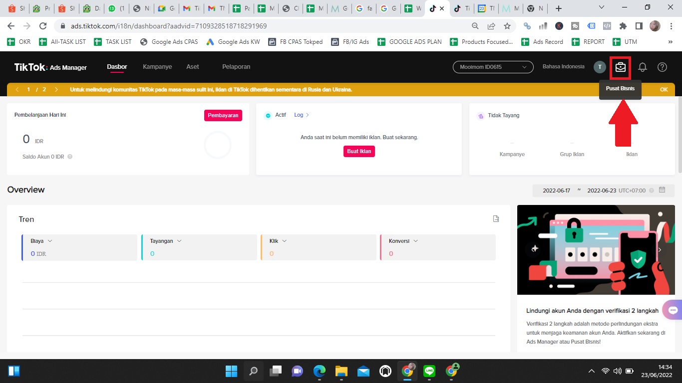 Cara Membuat Akun Business Center Tiktok & Tiktok Ads Manager