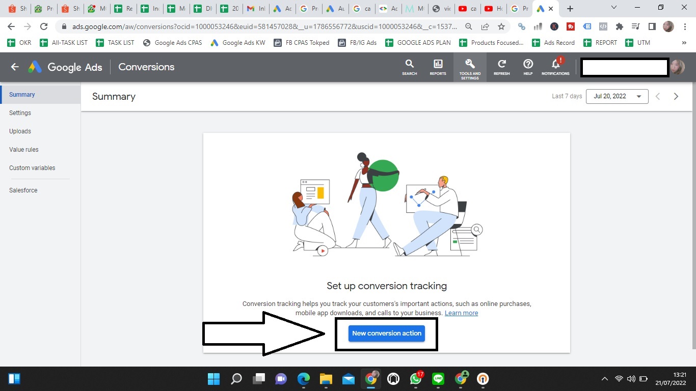 Cara Mengetahui Jumlah Revenue Google Ads dengan Install Conversion ...
