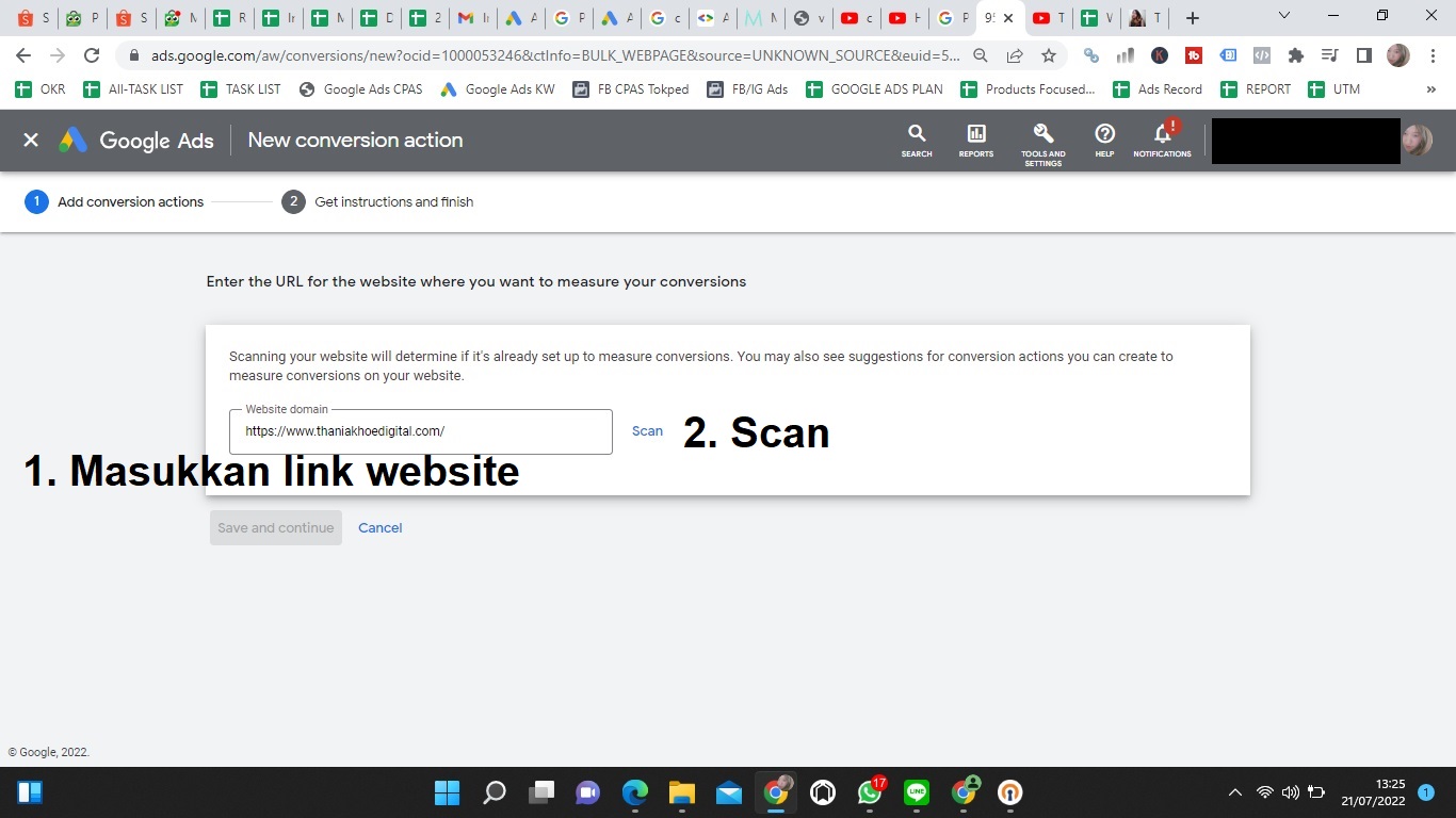 Cara Mengetahui Jumlah Revenue Google Ads dengan Install Conversion ...