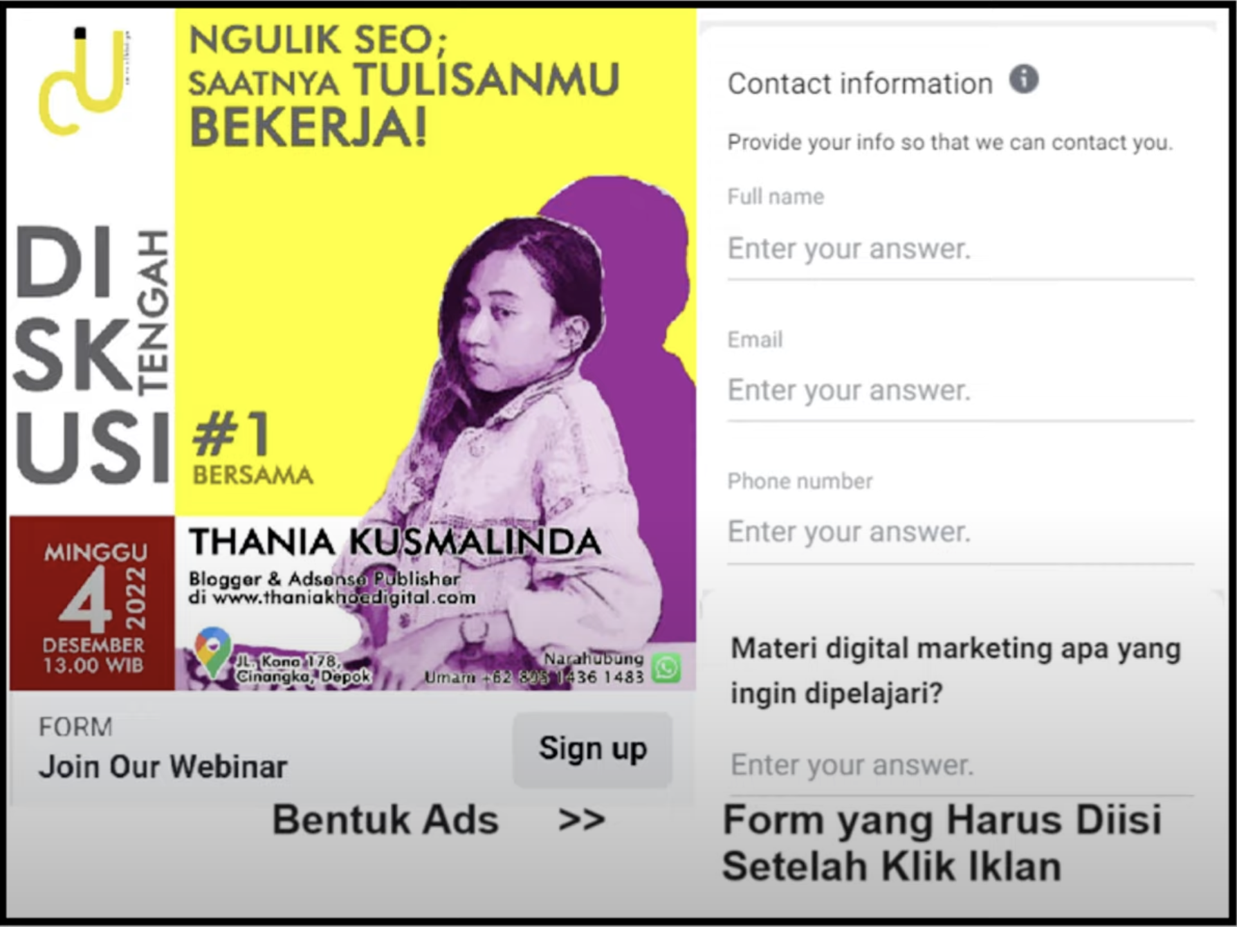 Cara Membuat Iklan Form di Meta Ads Untuk Mendapatkan Leads